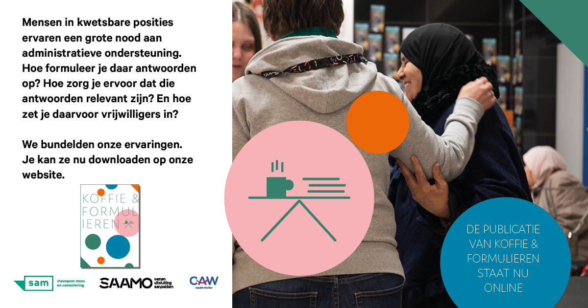Webinar: Koffie en formulieren: hoe ga je ermee aan de slag? - SAAMO